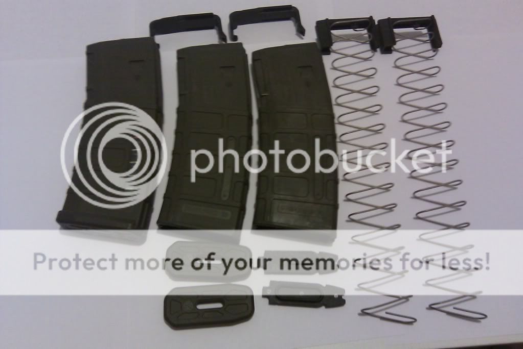 WTS: 3 OD GREEN PMAGS $45 2 REBUILD KITS 1 10/30 WITH WINDOW - Calguns.net
