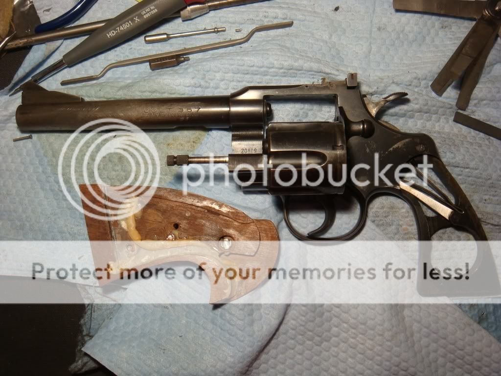 sandblasting a rusty/pitted m357 | Colt Forum